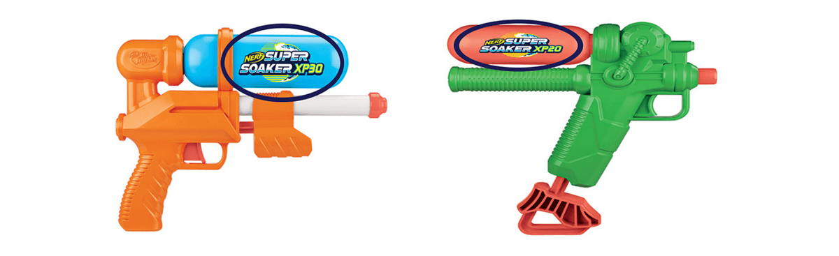 Super Soaker Recalls Two Water Blasters with Decorative Stickers - hasbro